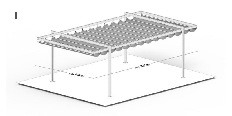 Pergola Wave - Vaata lähemalt